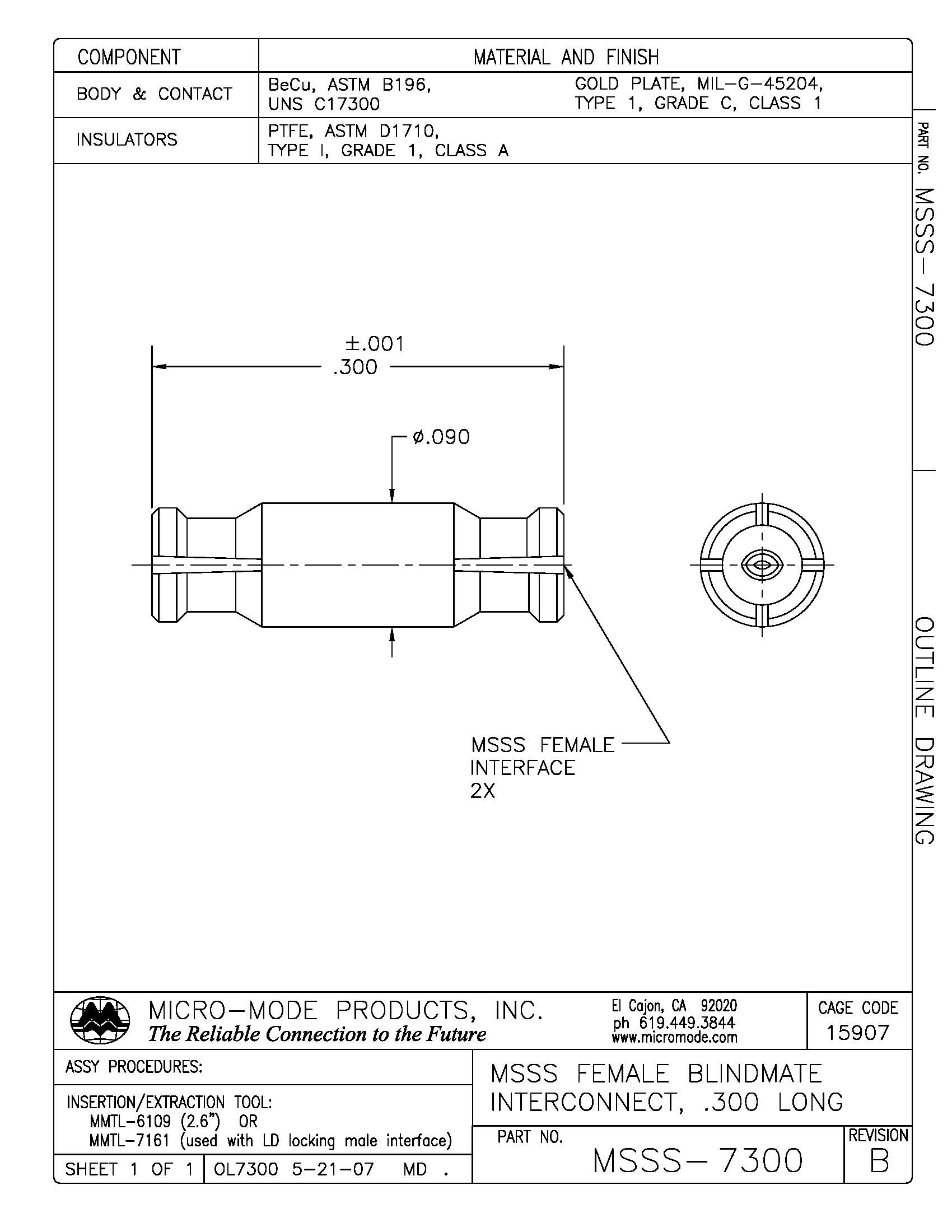 MSSS-7300 | Micro-Mode